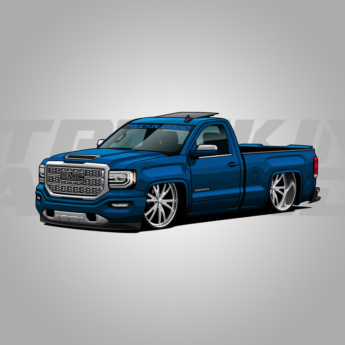 Bagged GMC – TruckinAround