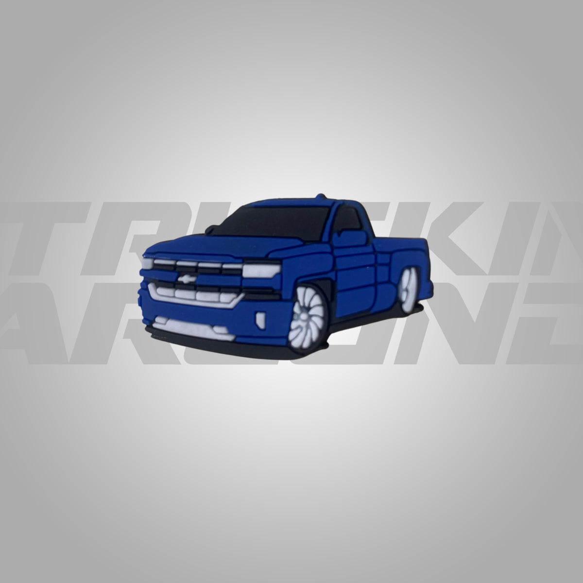 Croc Charm Blue Silverado – TruckinAround